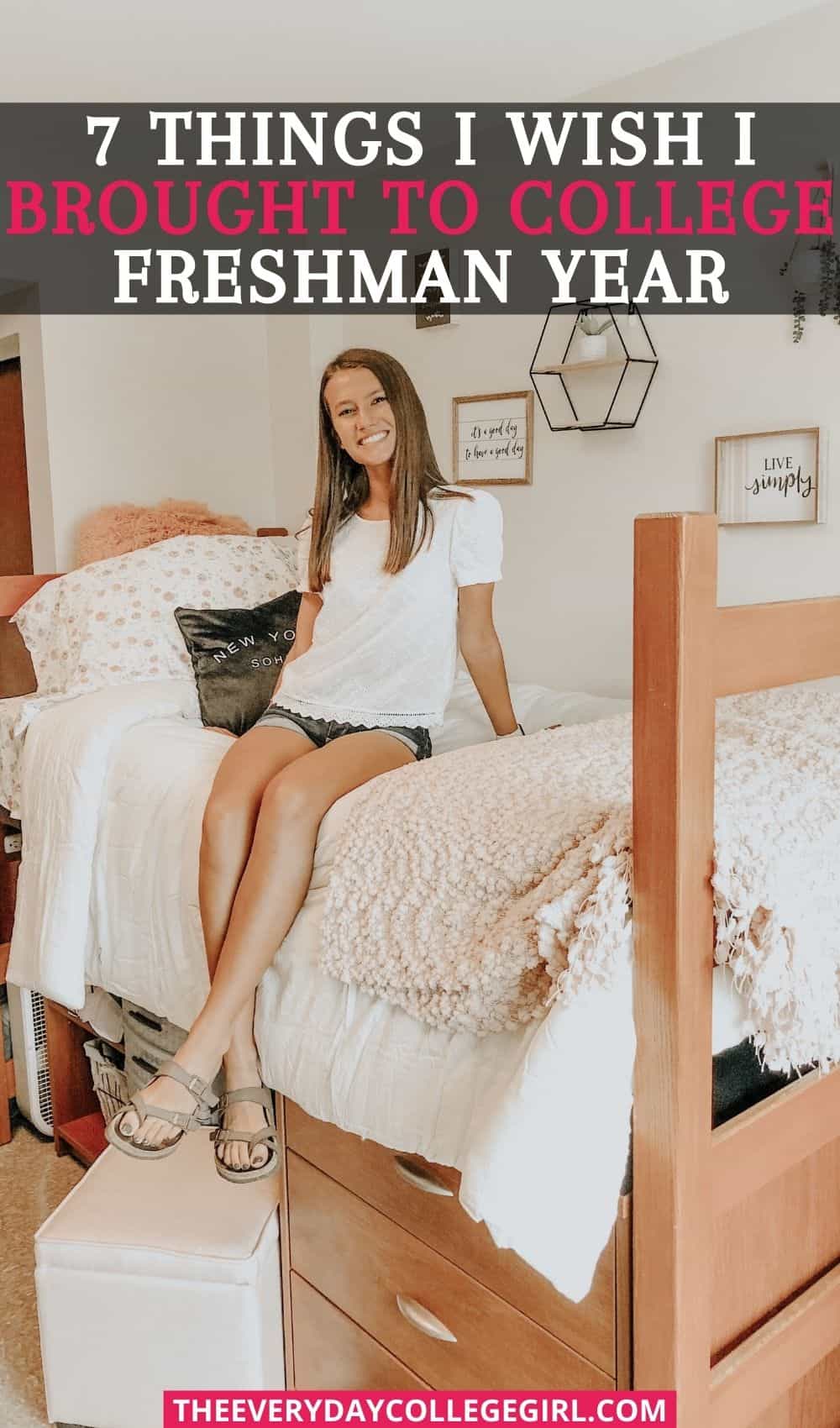 7 Things I Wish I Brought to College Freshman Year