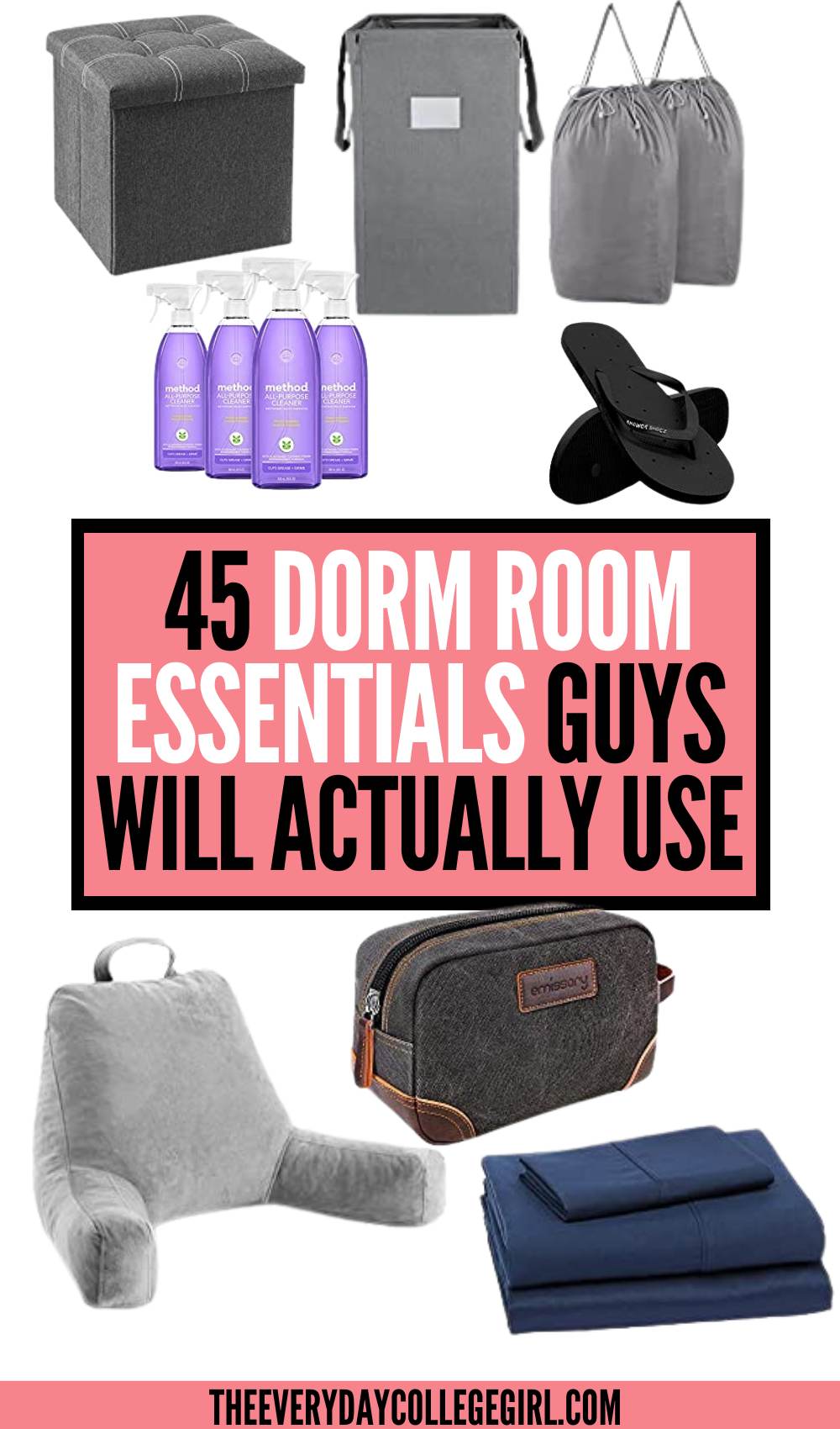 45 Insanely Useful Dorm Room Essentials For Guys